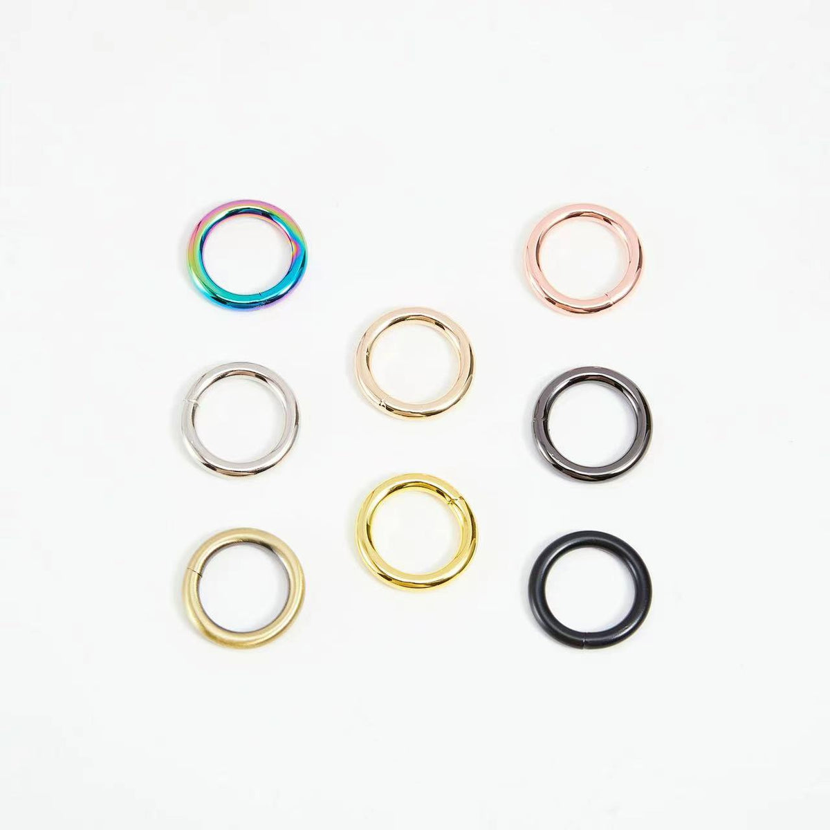 25 Wire Formed Welded Color O ring - Heavy duty – EmilyCraft